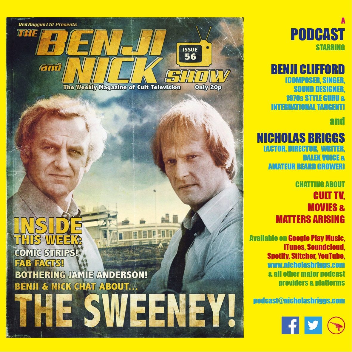 The Benji and Nick Show – The Sweeney – Nicholas Briggs