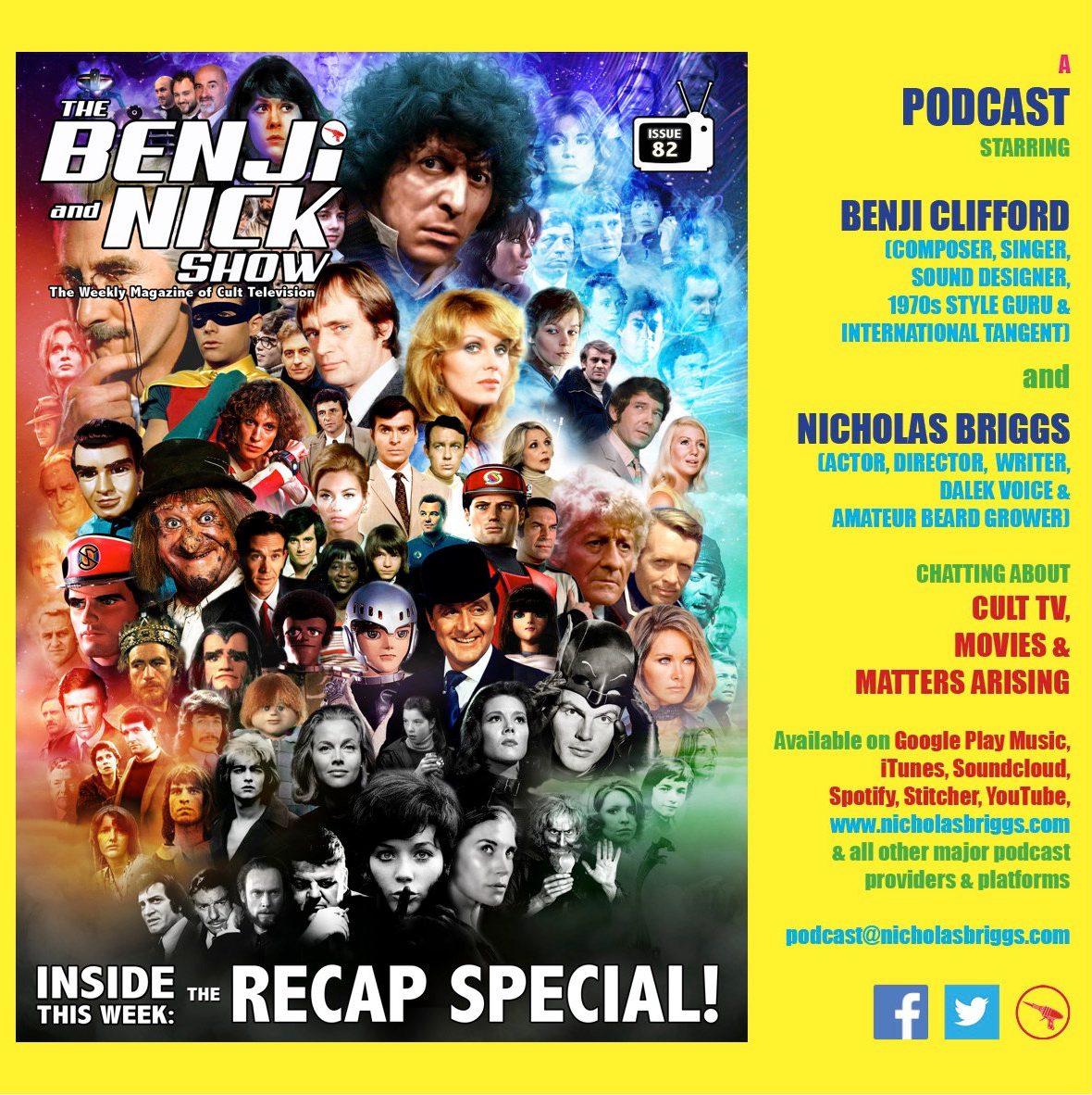The Benji and Nick Show – Recap Special (part 1) – Nicholas Briggs